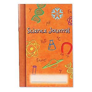Learning Resources Science Journal, Classroom Activity, Science Experiment Log, Set of 10, Ages 5+