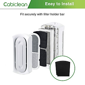 True Air Replacement Carbon Filters Compatible with Hamilton Beach Pet TrueAir Purifier Odor Eliminators Model 04384, 04386, 04532GM, 04530G, 04530GM & 04531GM,Compared to part #04234G (10-Pack)