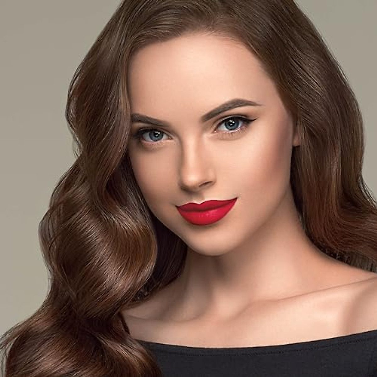 KISS 1875 Watt Pro Tourmaline Ceramic Hair Dryer, 3 Heat Settings, 2 Speed Slide Switch, Cool Shot Button, 2 Detangler Combs, 1 Concentrator, 1 Diffuser, Removable Filter Cap & 4 Sectioning Clips Red