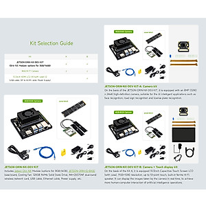 Waveshare Jetson Orin NX AI Development Kit for Embedded and Edge Systems, with 16GB Memory Jetson Orin NX Module Kit B
