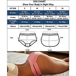 Knowyou Seamless Underwear for Women Sexy Bikini Panties No Show High Cut Hipster Stretch Straps Cheeky Panty for Ladies 6 Pack-A-L