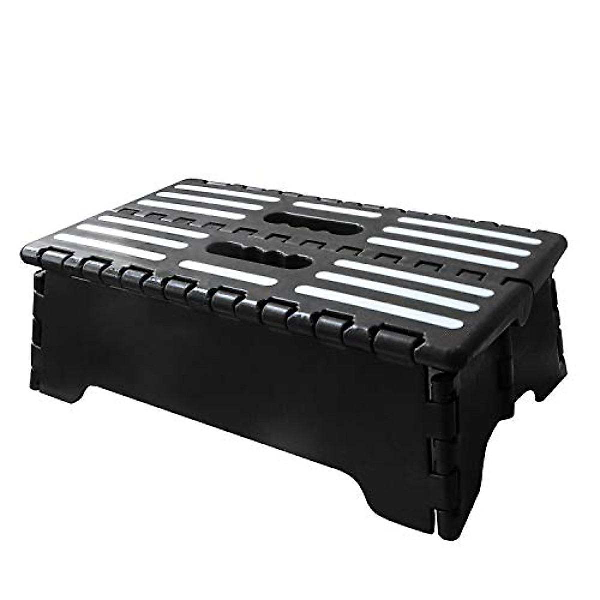 Portable Folding Step, 15" x 8.7" x 5" Lightweight Foldable Step Stool Indoor & Outdoor Mobility Step for Seniors, Pets and More