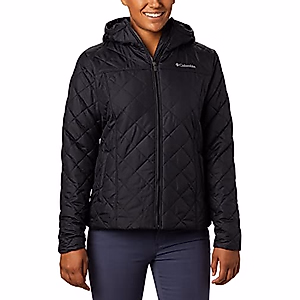 Columbia Women's Copper Crest Hooded Jacket, Black, Medium