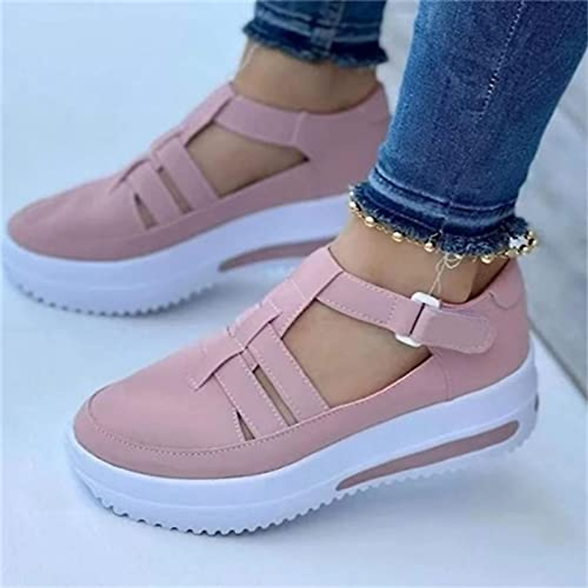 Bonseor Swezida Shoes, Swezida Women Casual Walking Shoes, Women Casual Walking Shoes Orthopedic Arch Diabetes Support 2023 (Black,35)