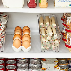 Clear Plastic Shelf Liner, Non-Adhesive Roll for Kitchen, Fridge, Pantry, Drawers (17.5 in x 20 Ft)