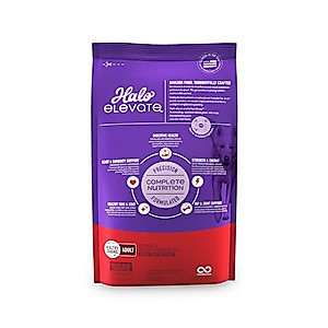 HALO Elevate Dry Dog Food, Healthy Grains Red Meat Recipe, 3.5lb