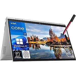 HP ENVY x360 Convert 15.6" Touchscreen FHD 2-in-1 Laptop Computer, 12th Gen Intel 12-Core i7-1260P, 16GB DDR4 RAM, 512GB PCIe SSD, WiFi6, Bluetooth 5.3, Backlit KB, Windows 11, BROAG 64GB Flash Stylus
