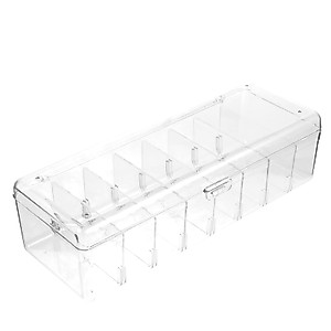 Cabilock 4 Sets Card Storage Box The Office Theoffice Clinic Card Stands for Display Convenient Cards Holder Name Card Stand Card Holder for Business Cards Desktop Small Card Child The Pet