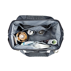 Lässig Goldie Glam Diaper Bag -Travel Backpack- Multi-Functional and Lightweight for Both Baby and Kids Care-Stylish and Durable - Anthracite