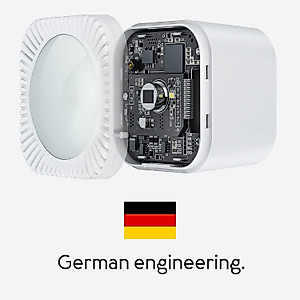 Aeotec MultiSensor 7, 6-in-1 Zwave Sensors Contains Monitor Motion, Temperature, Light, Humidity, UV, and Vibration, Z-Wave Plus, Gen7, S2, SmartStart Enabled, Compatible with Zwave Hub Smartthings