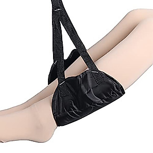 Airplane Footstool with Comfortable Non-Collision Base, Portable Travel Footstool Made of Memory Foam, Airplane Travel Accessories to Reduce Swelling and Soreness, Traveler's Gift