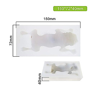 AK ART KITCHENWARE Pug Dog 3D Silicone Cake Mold Mousse Mould Fondant Tools Cake Decorating Tools Dessert Sweet SM-1172