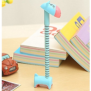 KitMax (TM) Pack of 12 Pcs Cute Cool Giraffe Donkey Zebra Shape Personalized Promotional Ballpoint Pens Office School Supplies Students Children Gift