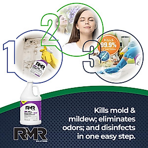 RMR-141 Mold and Mildew Killer, Kills 99% of Household Bacteria and Viruses, Cleans and Disinfects, EPA Registered, 1 Gallon Bottle