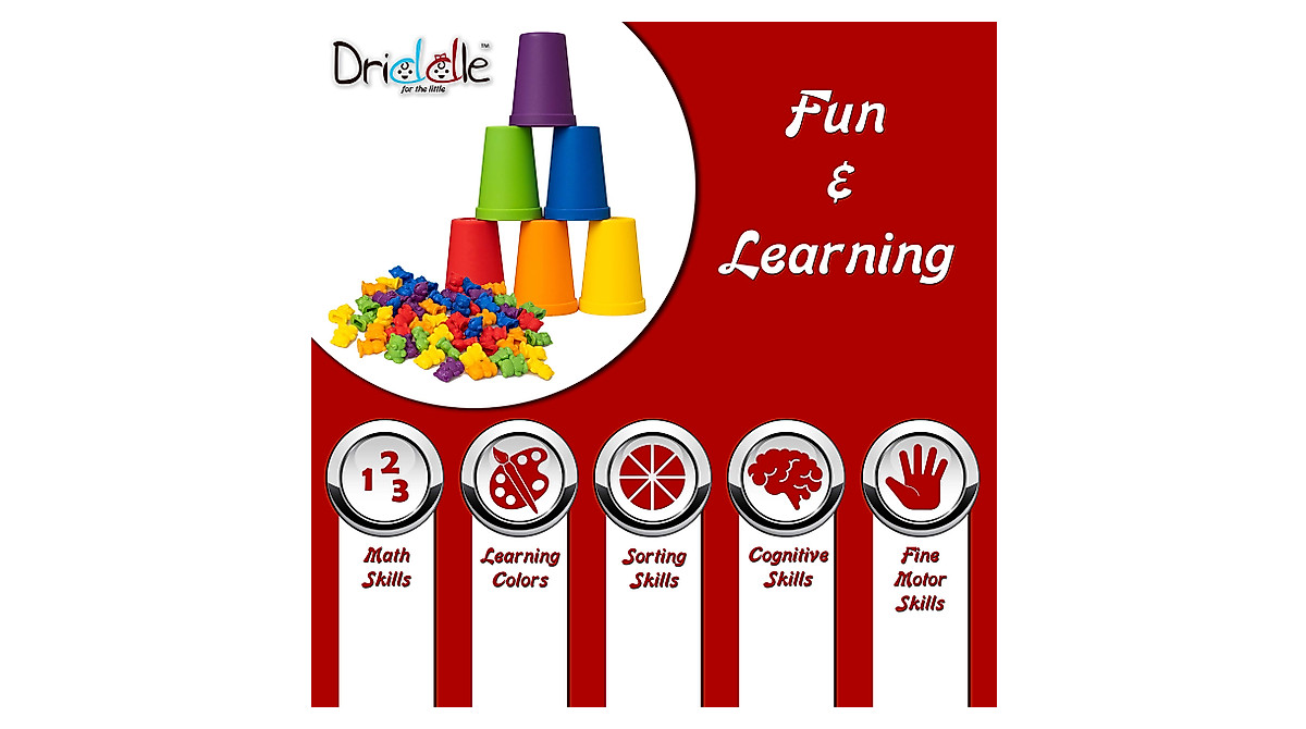 Colorful Counting Bears - Educational Toy for Kids