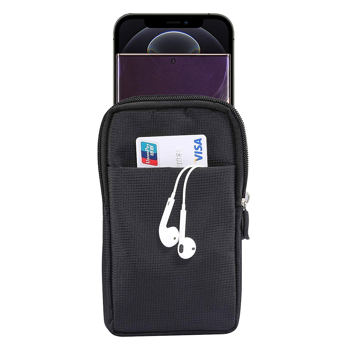Scanner Holster Carrying Case Pouch for Zebra TC77, TC75, TC75x, TC72, TC70, TC70x, TC57, TC56, TC52, TC51, TC26, TC25, TC21, TC20, Handheld Barcode Touch Mobile Computer Holder Bag with Belt Loop