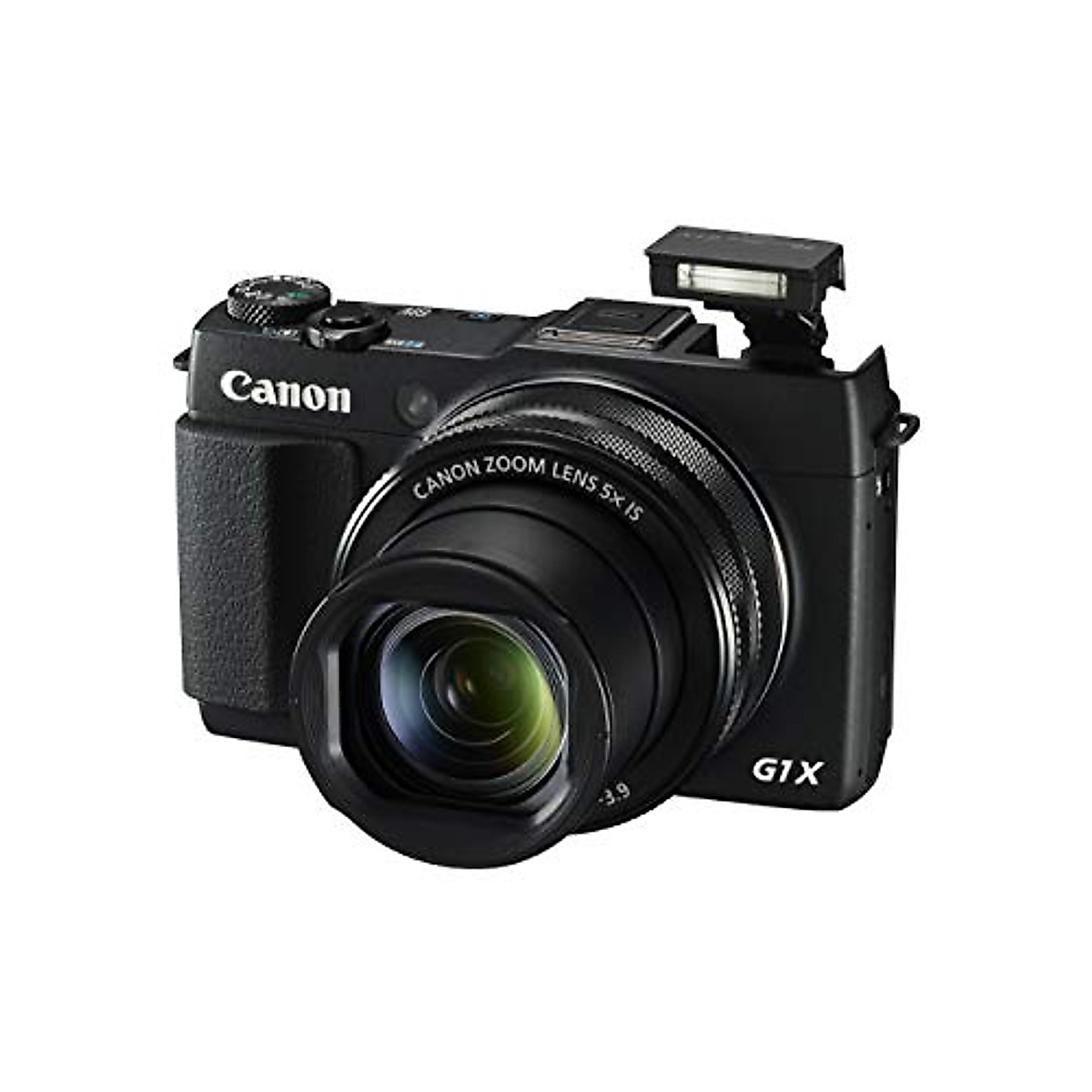 Canon Cameras Genuine PS G1 X Mark II 12.8MP Black - International Version (No Warranty)