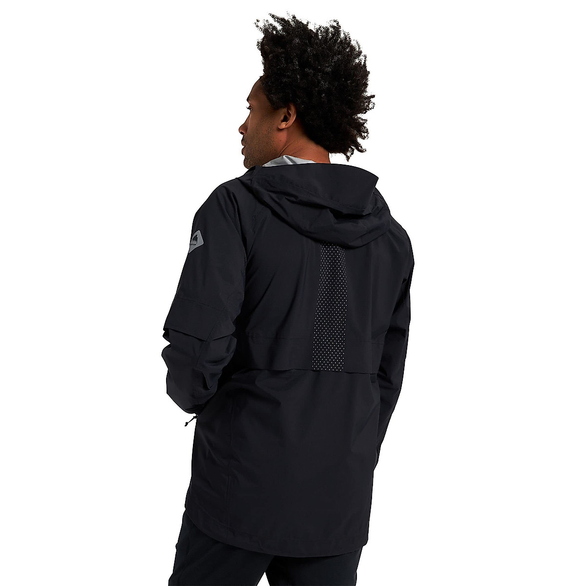 Burton Men's Standard Quick Commute Jacket, True Black, Medium