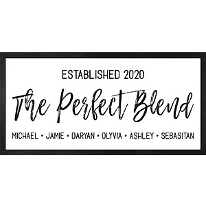 Blended Family wedding gift for blended family