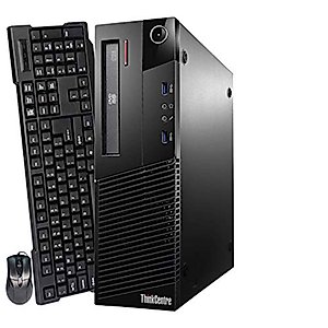 Lenovo ThinkCentre M93P SFF Business Desktop Computer, Intel Dual-Core i3-4130 Processor up to 3.40 GHz, 8GB RAM, 500GB HDD, WiFi, Windows 10 Pro (Renewed)