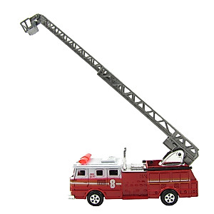Treasure Gurus 1:87 Scale HO Gauge Fire Engine Ladder Truck Model Train Accessory Pencil Sharpener