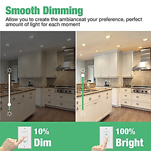 DEGNJU 12 Pack BR30 LED Recessed Light Bulb, Dimmable Indoor Flood Light Bulbs CRI80 7W Equivalent 65W 2700K Soft White 650 Lumens, 15000 Lifetime Hours E26 Base LED Can Light Bulb, Flicker-Free