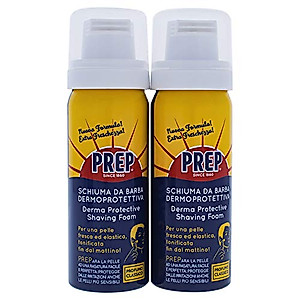 Prep Derma Protective Shaving Foam for Men, 2 Count