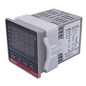 Twidec/ MV100-B10 Digital Display PID Temperature Controllers and Waterproof Dustproof IP67 Junction Box ABS Plastic Electrical Project Box