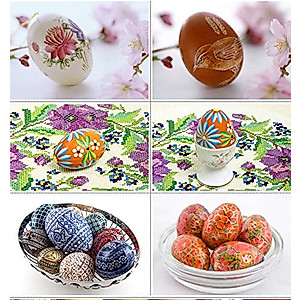 GREEN FABWOOD Wooden Fake Eggs-6Piece