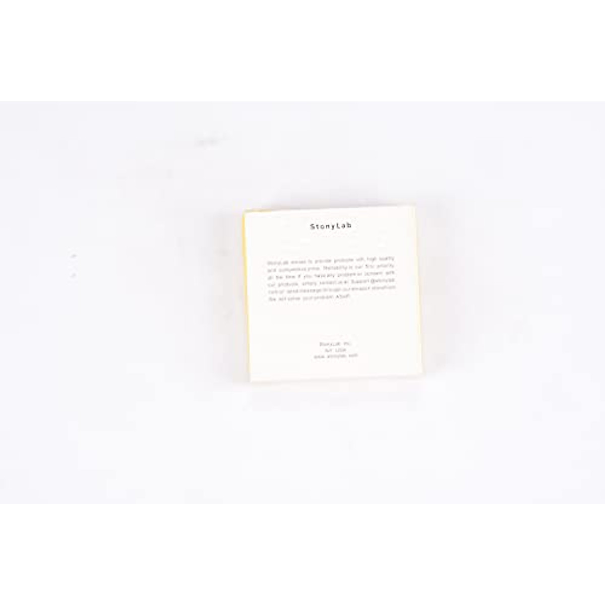 stonylab Qualitative Filter Paper, 100 Packs Slow Flow Rate Cellulose Filter Paper Circles with 10 Micron Particle Retention, 94 mm Diameter