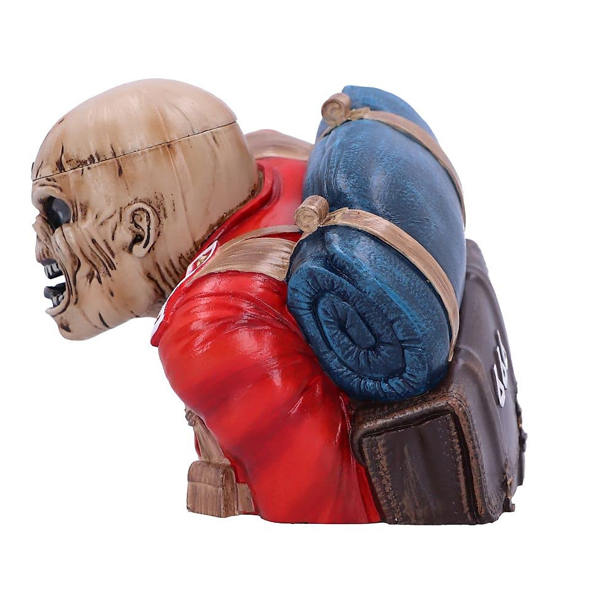 Nemesis Now Officially Licensed Iron Maiden The Trooper Bust Box (Small) Red, 12cm