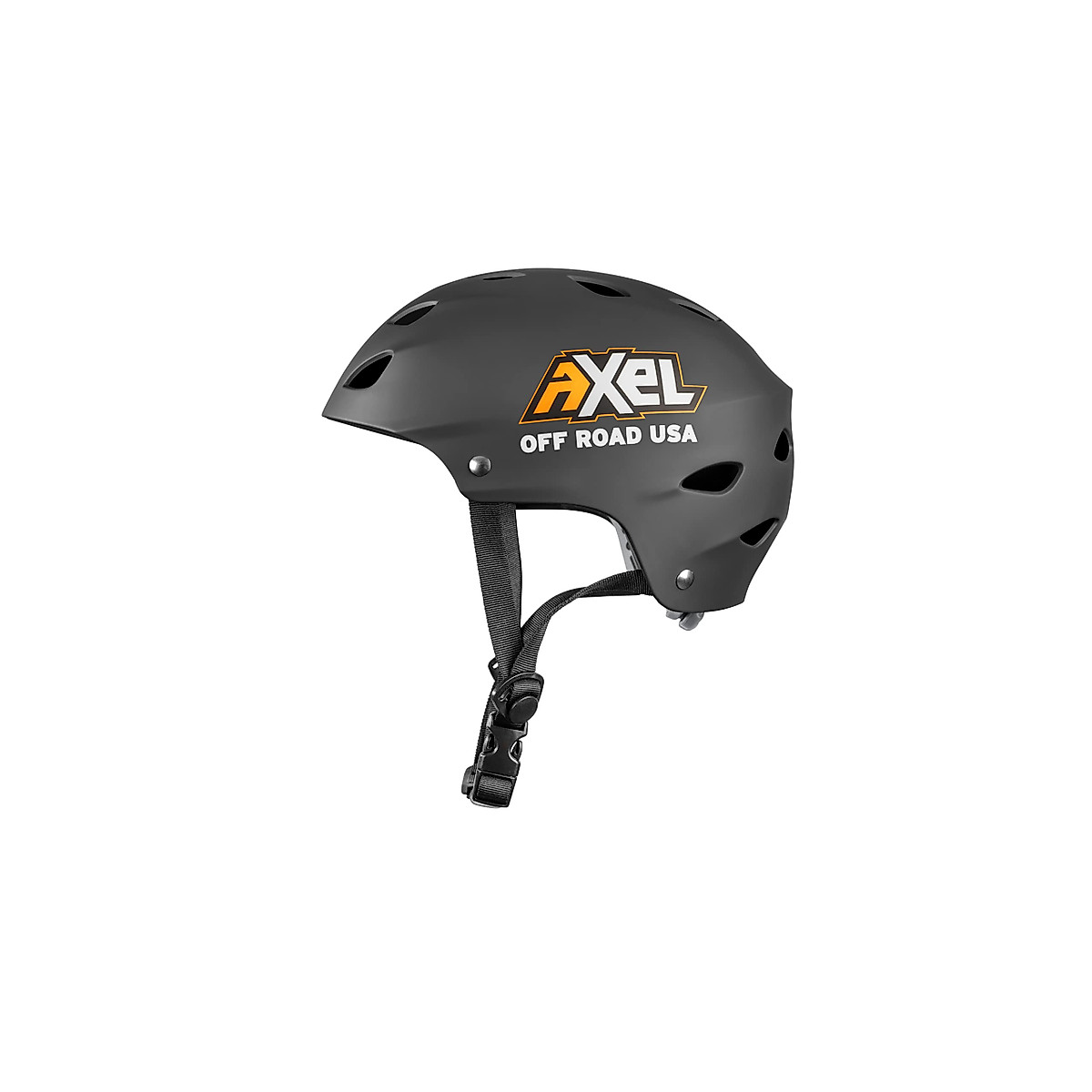 Axel Off Road Trail Helmet | Comfortable, Light & Adjustable Helmet for Off-Roaders and Rock Crawlers in a Jeep, UTV, SXS, Buggy (XX-Large, Matte Black)