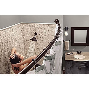 Moen CSR2172OWB Old World Bronze Tension Curved Shower rods
