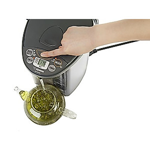 Zojirushi CD-WHC40XH Micom Water Boiler & Warmer, 135 oz, Stainless Gray