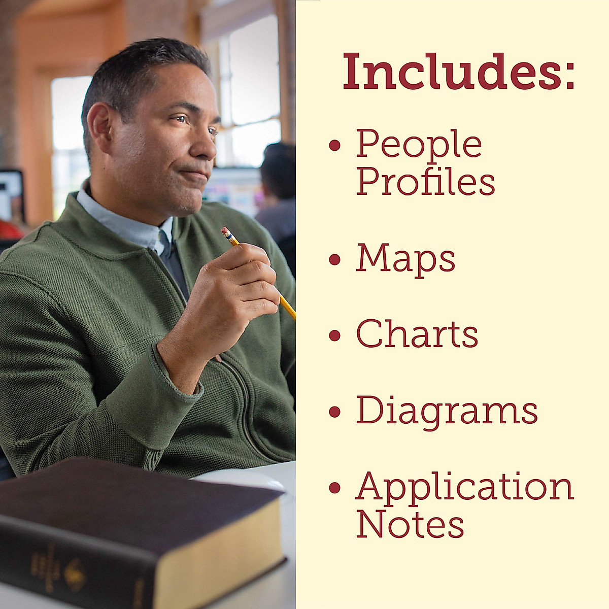 NIV Life Application Study Bible, Third Edition (Hardcover) Tyndale NIV Bible with Updated Notes and Features, Full Text New International Version