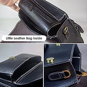 Honnesserry Bee Series Purse Convertible Backpack Tote for Women Small Backpack Faux Leather Ladies Shoulder Bag