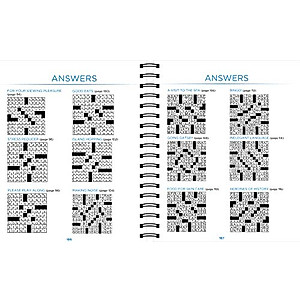 Brain Games - Relax and Solve: Crosswords (Blue)