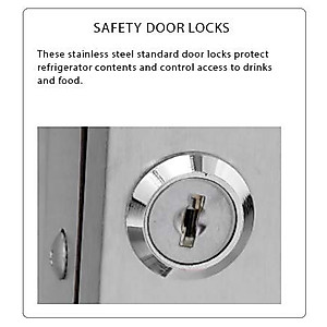 Tiger Chef Commercial Angle Curved Top Chest Freezer Glass Top, Deep Ice Cream Freezer with 2 Wire Baskets, Adjustable Thermostat, Locking Coasters, 9 Cubic Feet, White