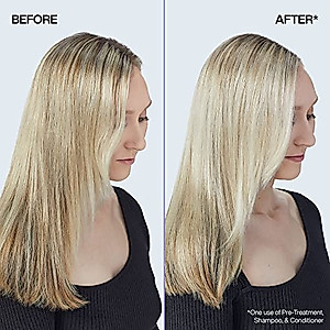 Redken Blondage High Bright Shampoo  | Brightens and Lightens Color-Treated and Natural Blonde Hair Instantly | Infused with Vitamin C | 10.1 Fl Oz