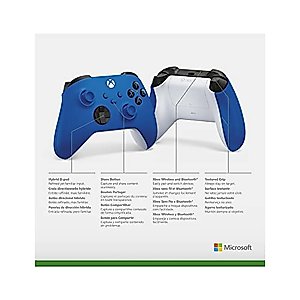 JOYSKY PS4 Controller, Wireless Controller for Playstation 4 with Speaker/Gyro/HD Dual Vibration/Touch Panel/LED Indicator Pro Controller Gamepad for PS4/Slim/Pro Console
