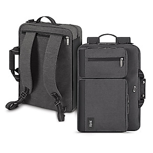 Solo New York Urban Carrying Case (Briefcase) for 15.6" Notebook - Gray, Black, 12.5" x 17" x 5" (UBN310-10)