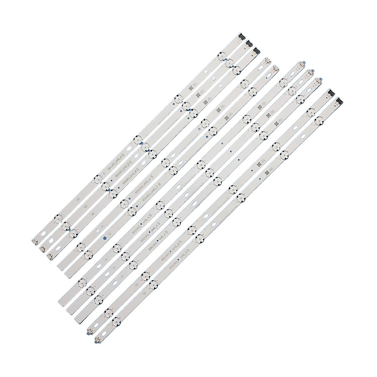 DAYHOM Tira Fit for Conduzida Da Fit for Lâmpada Do Luminoso for Fit for Lg Fit for Innotek 17y 60 Polegadas A Type_rev0.0 60uj6300 60uj63_uhd A B C D 60uj6050 60uj