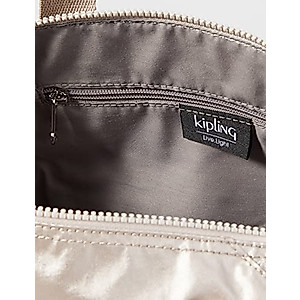 Kipling Art Mini, Silver (Metallic Glow)