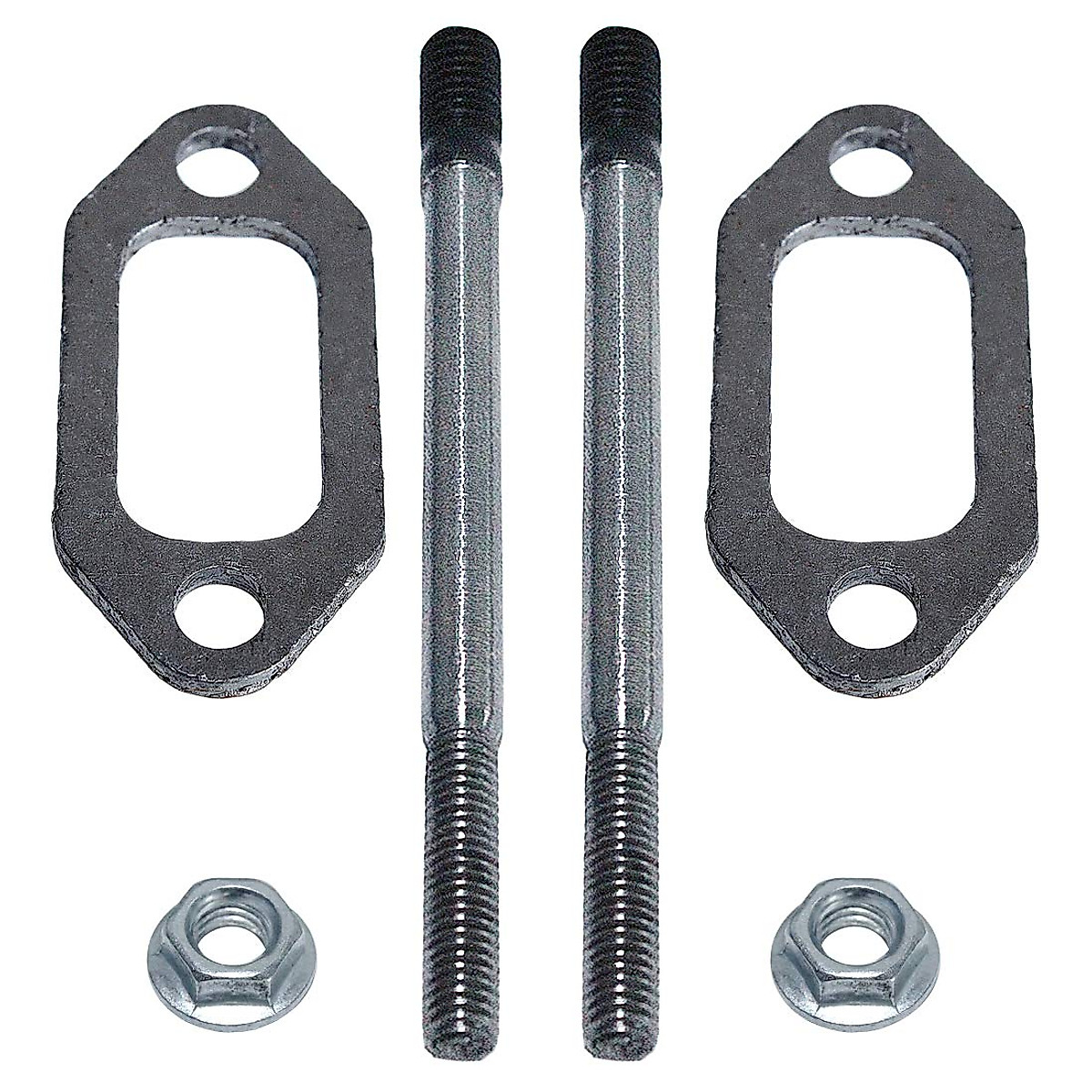 AUMEL Muffler Stud Nut Bolt Kit for Husqvarna 61 266 66 162 Chainsaw 501686501 503222302 5Mx6M.