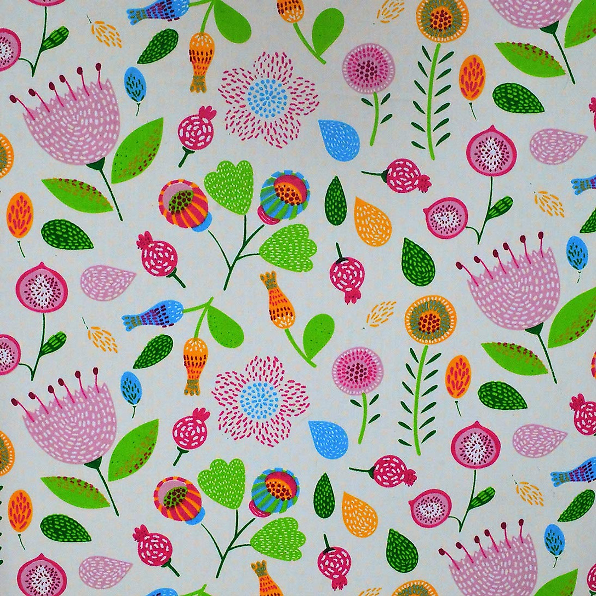 iNee Floral Fat Quarters Quilting Fabric Bundles for Quilting Sewing Crafting, 18 x 22 inches, (Floral)