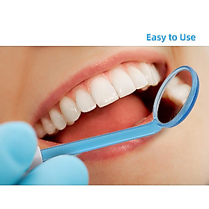 Tooth Stain Remover Tool Oral Care Cleaning Kit with LED Light for Dentist, Family Oral Cleaning, Dental Scraper Tooth Pick Hygiene Set with Mouth Mirror - Easy to Carry and Use