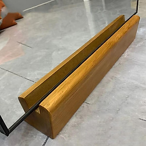 OSALADI Full Body Mirror Stand Wooden Artwork Rack Full Length Mirror Holder Wood Display Mount Display Support Base Floor Mirror Bracket