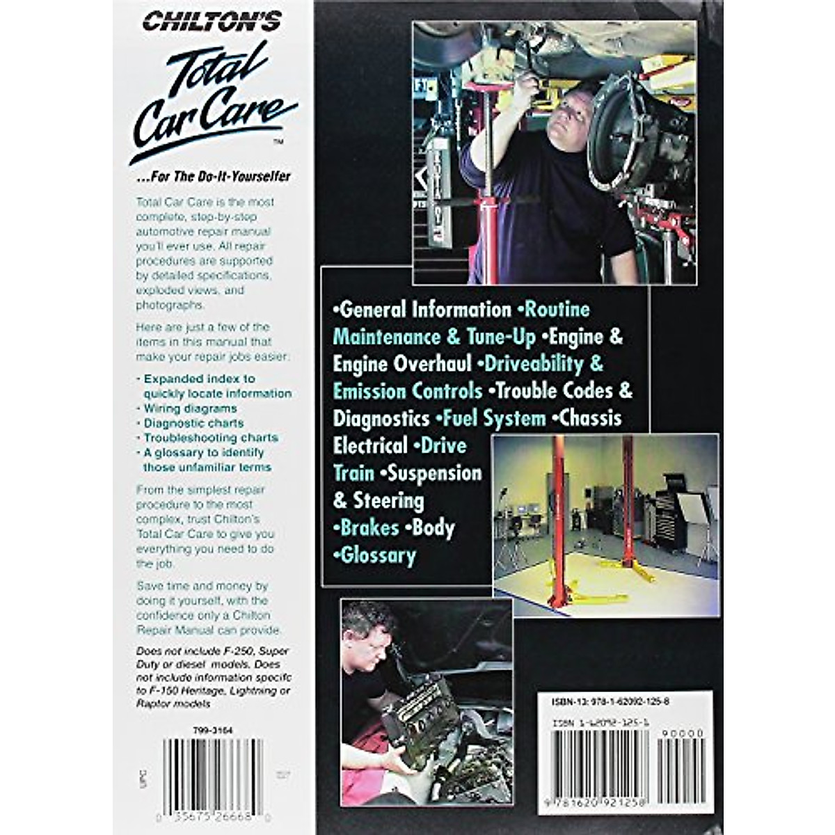 Chilton Ford Pick-Ups 2004-14 Repair Manual: Covers U.S. and Canadian models of Ford F-150 Pick-ups 2004 through 2014: Does no include F-250, Super ... (Chilton's Total Car Care Repair Manual)