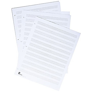 Musipack 3 Ring Filler No. 1: 12-stave: Passantino Manuscript Paper (Passantino Manuscript Papers)