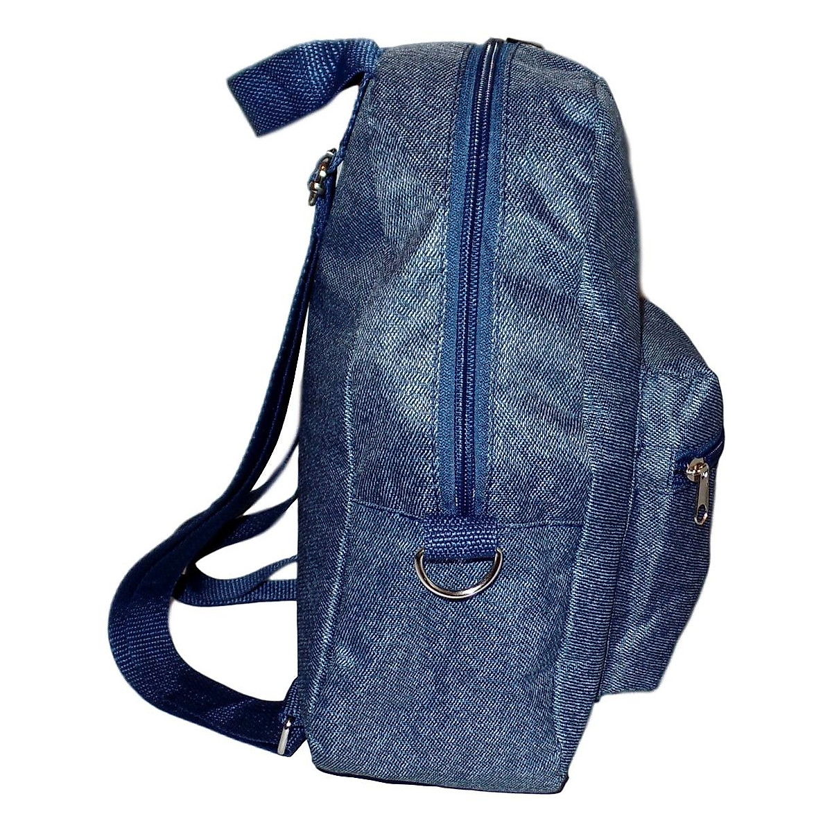 Small Mini 11 inch Fashion Backpack Purse Travel (Denim Blue)